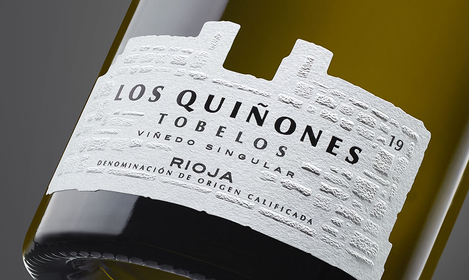 Etiquetas para vino - Rioja con Corazón